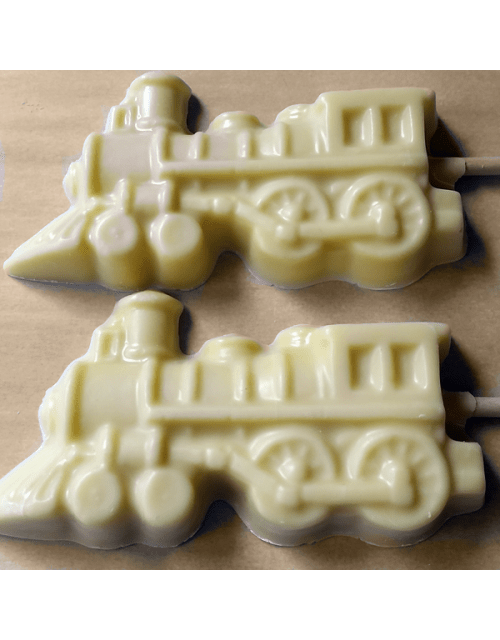 Chocolate steam locomotive Lollipop (Large)